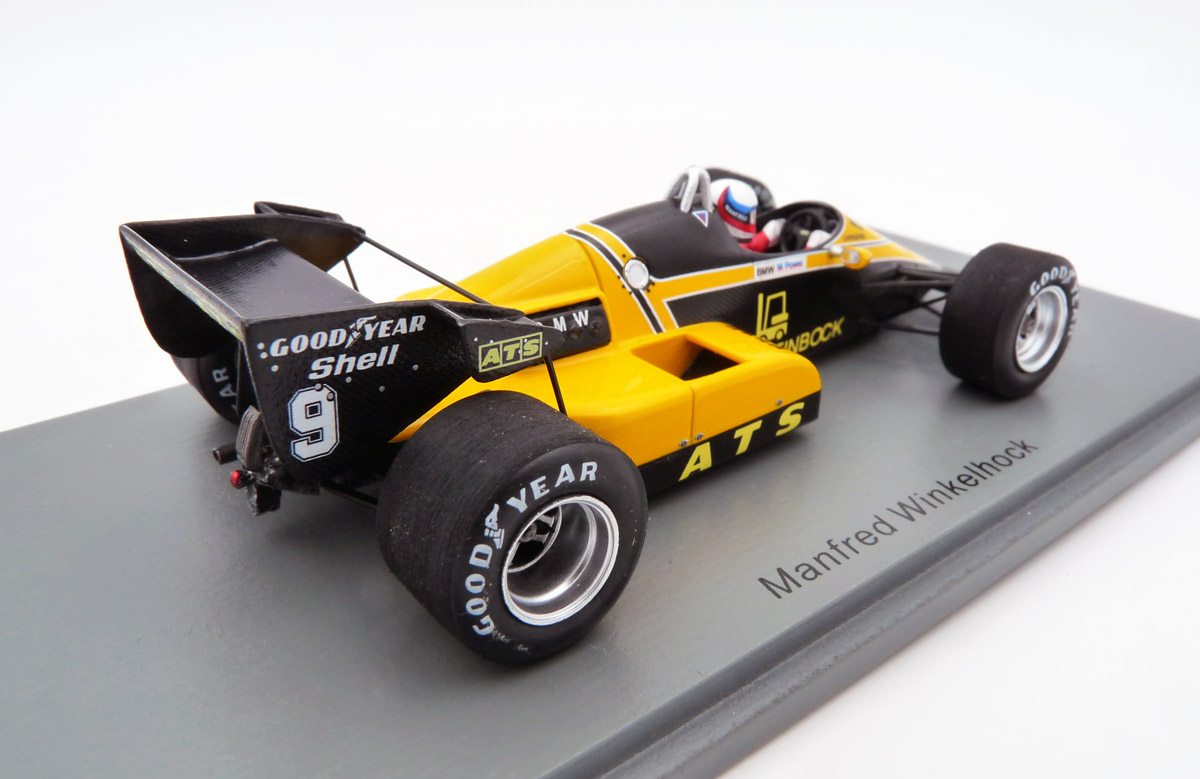 Spark ATS D6 BMW Turbo Manfred Winkelhock Formel 1 1983