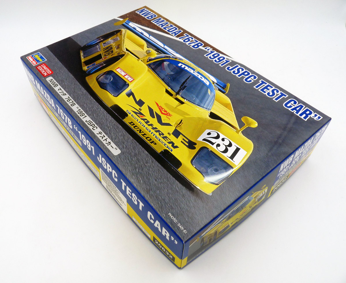 Hasegawa Mazda 767B NWB 1991 JSPC Test Car, #20632 | P26417
