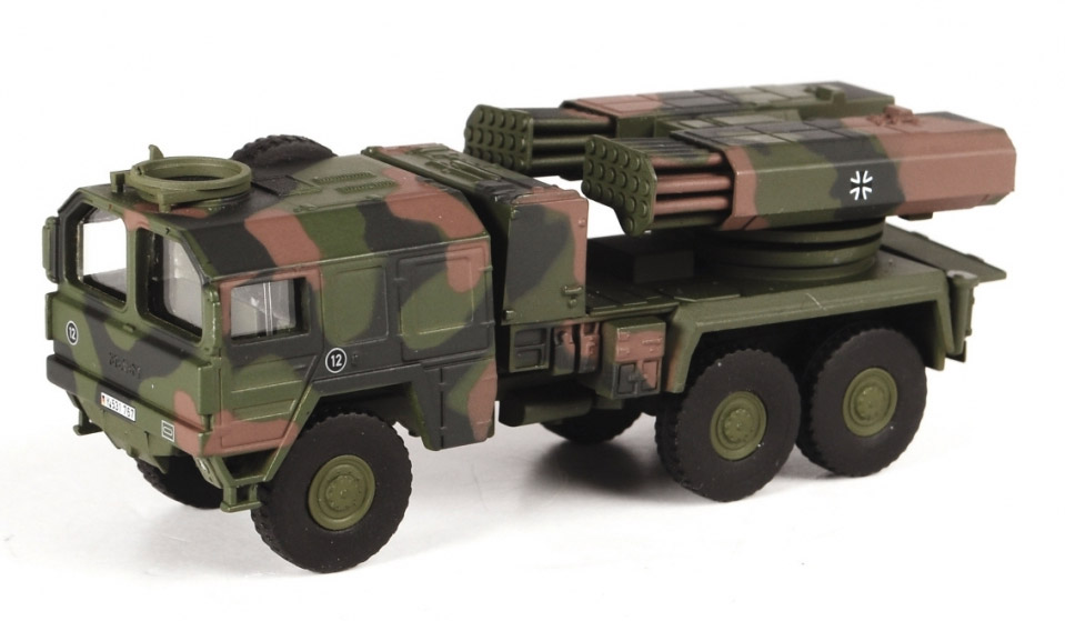 Schuco Military 87 MAN 7t LARS II Bundeswehr flecktarn LKW, #452636300 ...
