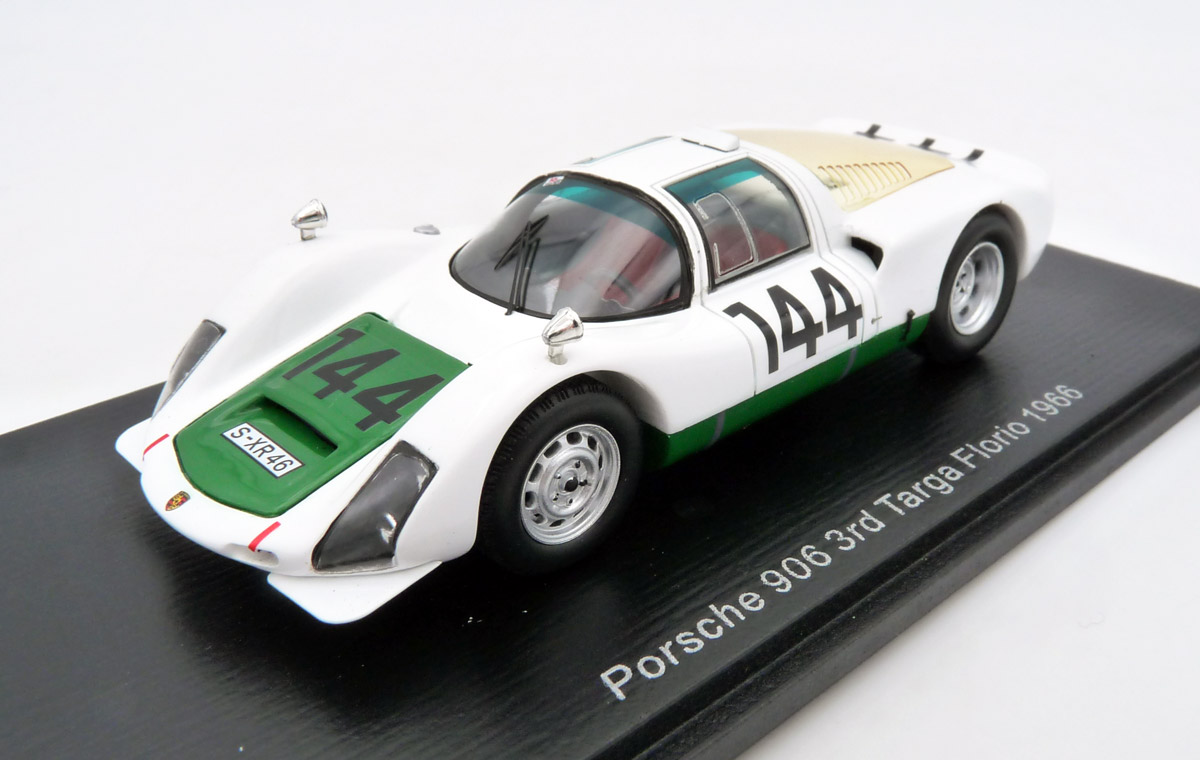 Spark Model / Minimax Porsche 906 #144 3rd Targa Florio 1966 Vincenzo ...