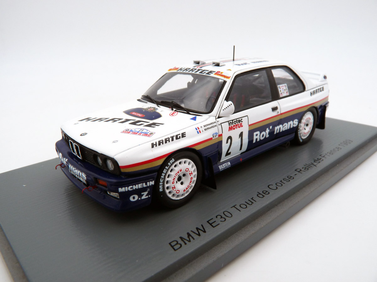 Spark Model / Minimax BMW M3 E30 2,3 Liter S14 Hartge #21 Rally de ...