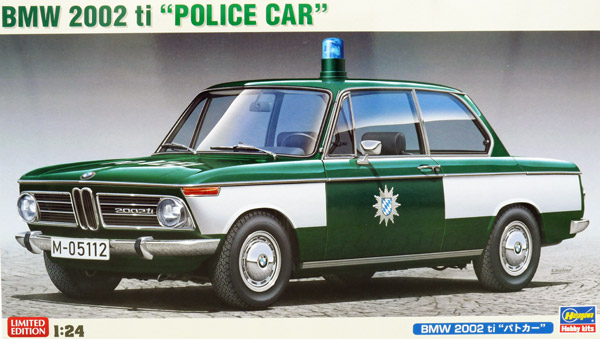 Hasegawa BMW 2002 ti "Police Car" Polizeiwagen, #20478 | P24346