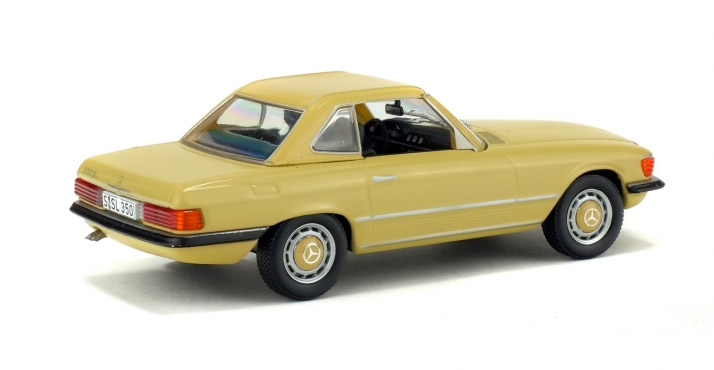 Solido Mercedes Benz 350 SL (R107) 1971 gelb, #S4302200 | P21793