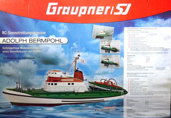 Graupner Adolph Bermpohl (Premium-Line ARTR Fertigmodell) #2206 | P008839
